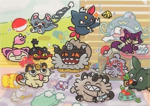 Clear file Garuru Nyasu-no-Hi A4 Clear File 「 Pocket Monsters 」 Pokemon ...