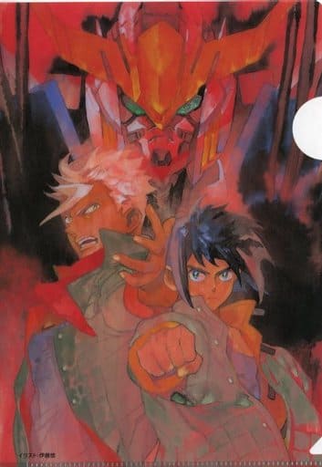 Mikazuki Augus & Olga Itzka A5 Mini Clear File "MOBILE SUIT GUNDAM ...
