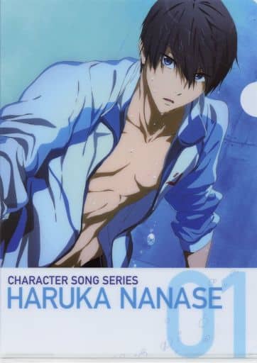 [A la Carte] Nanase Haruka A4 clear file "Free! -Eternal Summer- Nanase Haruka & Matsuoka Rin ...