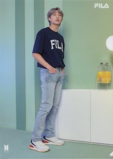 [Single Item] RM (BTS / BTS) A4 Clear File B 2020 "FILA×BTS" summer collection T-Shirts Purchase ...