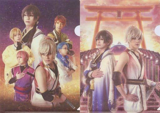 A4 Key Visual Pattern plastic trasparent file folder (2-Pack) "Kyoen ...