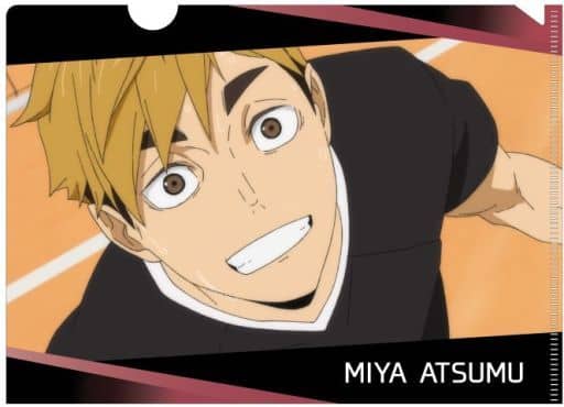 Clear file Miyasuke' Haikyu! A5 Trading Name Scene Clear File' | Goods ...