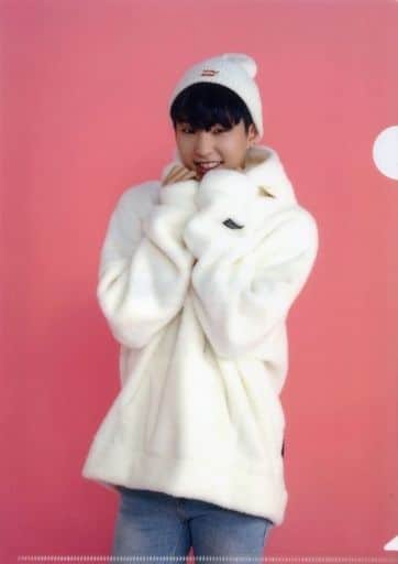 Hoshi (pink) A4 plastic trasparent file folder "2018 SVT 2nd FAN ...