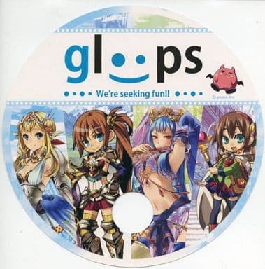 Fans and fans 4-person Uchiwa "Gloops" Tokyo Game Show 2012 distribution | Goods / Accessories ...