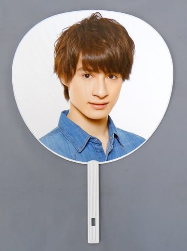 Fan (male) Toma Kaneuchi Jumbo Uchiwa "Kansai Johnny's Jr. Spring Break Special Show 2015 ...