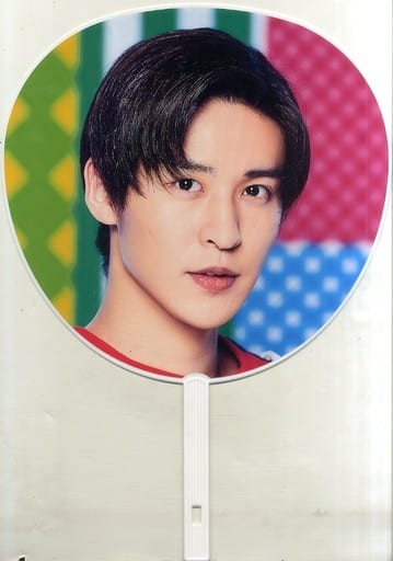Fan (male) Meguro Lotus Jumbo Uchiwa "Snow Man LIVE 2019 ~ Snow Man in ...