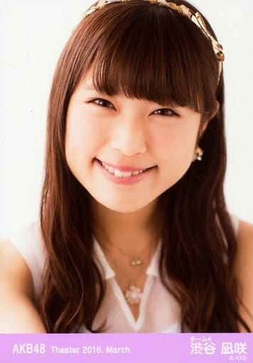 Official photo (AKB48, SKE48) / idol / AKB48 Nagisa Shibuya / Bust Up / AKB48 Theater Trading ...