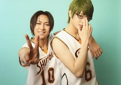 Official photo (male) / actor Ryo Hatakeyama (Shintaro Midorima), James Takeshi Yamada (Kazunari ...
