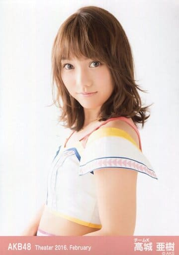 Official photo (AKB48, SKE48) / idol / AKB48 Aki Takajo / Upper Body / AKB48 Theater Trading ...