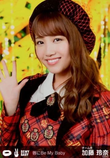 Official photo (AKB48, SKE48) / idol / AKB48 Rena Kato / Upper Body / Right Hand Par / CDs "Be ...