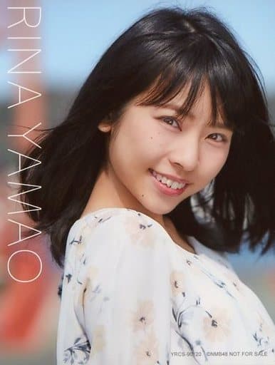 Official photo (AKB48, SKE48) / idol / NMB48 Rina Yamao / Size (90 x 117) / CD 「 Amagochi Hime ...