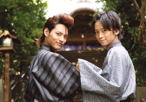 Yoshihiko Aramaki / Kazumi Doi / Horizontal / Upper Body / Costume Gray ...