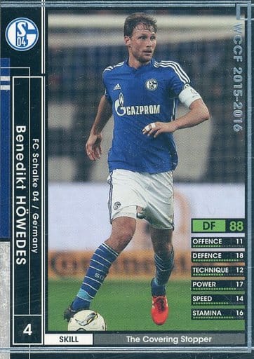 WCCF/DF / Regular Card / 2015-2016Ver. 2.0 A009 [Regular Card] : Benedikt Höwedes | Toy Hobby ...