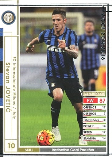WCCF/FW / Regular Card / 2015-2016Ver. 2.0 A022 [regular card] : Stevan Jovetić | Toy Hobby ...
