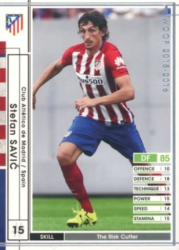 WCCF/DF / Regular Card / 2015-2016Ver. 2.0 A035 [Regular Card] : Stefan Savić | Toy Hobby ...