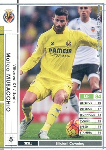 WCCF/DF / Regular Card / 2015-2016Ver. 2.0 A050 [regular card] : Matteo M Sackey O | Toy Hobby ...