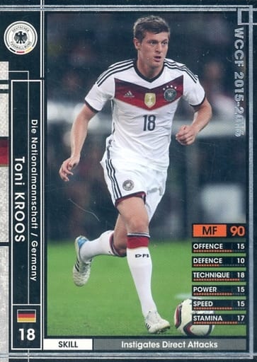 WCCF/MF / Regular Card / 2015-2016Ver. 2.0 A094 [regular card] : Toni Kroos | Toy Hobby | Suruga ...