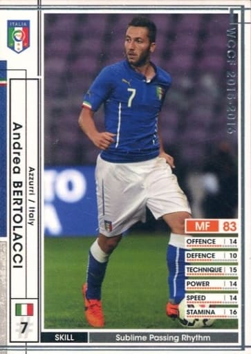 WCCF/DF / Regular Card / 2015-2016Ver. 2.0 A107 [Regular Card] : Andrea Bertolacci | Toy Hobby ...