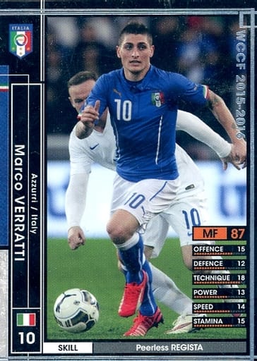 WCCF/MF / Regular Card / 2015-2016Ver. 2.0 A112 [regular card] : Marco Verratti | Toy Hobby ...