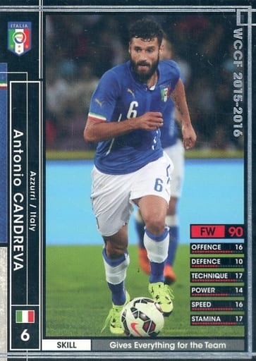 WCCF/FW / Regular Card / 2015-2016Ver. 2.0 A113 [regular card] : Antonio Candreva | Toy Hobby ...