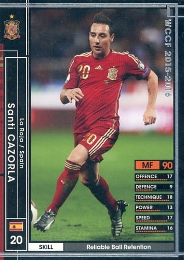 WCCF/MF / Regular Card / 2015-2016Ver. 2.0 A150 [Regular Card] : Santi Cazorla | Toy Hobby ...
