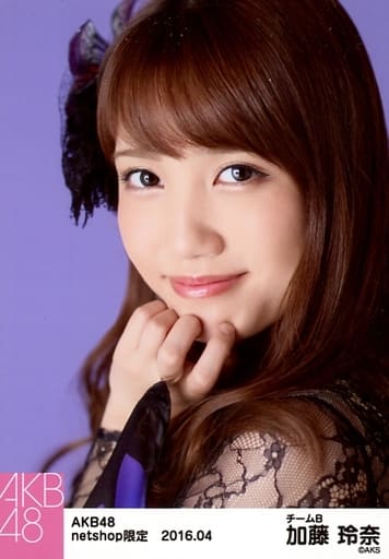 Rena Kato / Face Up / AKB48 April 2016 net shop limited individual Official photo 「 2016.04 ...