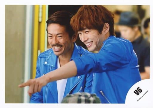 Official photo (Johnnys) / idol / V6 V6 / Takeshi Morita, Ken Miyake / Horizontal, Bust up ...