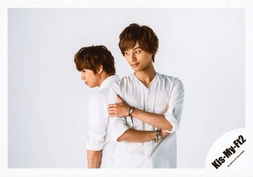 Kis-My-Ft2 / Taisuke Fujigaya ・ Hiromitsu Kitayama / Horizontal ・ Upper body ・ Costume ・ White ...