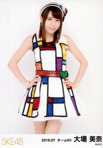 Official photo (AKB48, SKE48) / idol / SKE48 Mina Oba / Above / "2016.07" Random Official photo ...