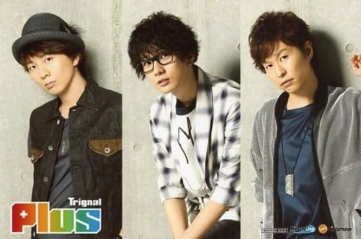 駿河屋 - Trignal/集合(3人)/ポストカードサイズ/CD「Plus」Neowing特典ブロマイド（男性生写真）