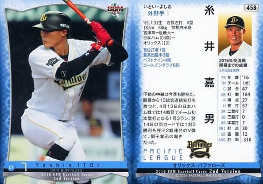 458 [regular card] : Yoshio Itoi | Toy Hobby | Suruga-ya.com