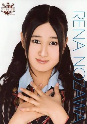 Official photo (AKB48, SKE48) / idol / AKB48 Rena Nozawa / Bust up, both sides chest / AKB48 ...