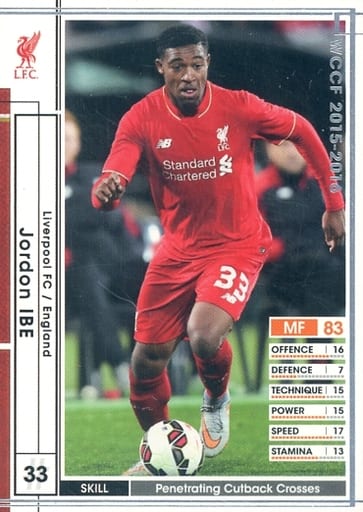 WCCF/MF / Regular Card / 2015-2016Ver. 3.0 A11 Regular Card : Jordan Ive | Toy Hobby | Suruga-ya.com