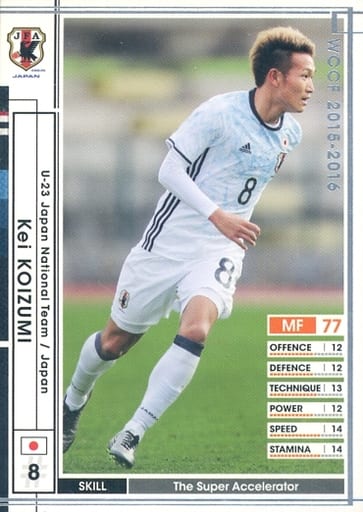 WCCF/MF / Regular Card / 2015-2016Ver. 3.0 A41 Regular Card : Kei Koizumi | Toy Hobby | Suruga ...
