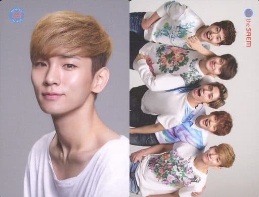 SHINee / Front : KEY / Back : Set (5 persons) / Bust Up / the SAEM Novelty Photo Card vol. 2 ...