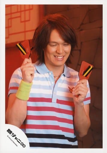 Kanjani Eight / Ryuhei Maruyama / Upper Body / Costume Light Blue Red ...