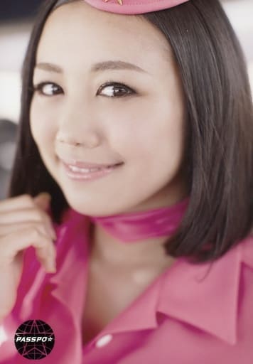 Passpo / Shiori Mori / Face Up / Costume Pink / Left Facing / Right Hand Up / Official Official ...