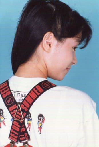 Onyanko Club / Yukiko Iwai / Bust Up / Costume White / Back Facing ...