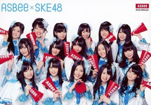 駿河屋 - 集合(16人)/横型・上半身・「バンザイVenus」衣装/ASBee×SKE48デコシューズ総選挙（女性生写真）