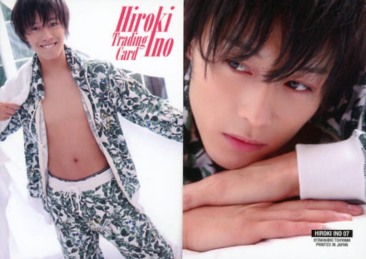 Hiroki INO 07 : Hiroki Ino / Regular Card / Hiroki Ino First Trading Card | Toy Hobby | Suruga ...