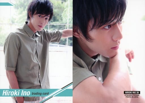 駿河屋 - HIROKI INO 39 ： 猪野広樹/レギュラーカード/猪野広樹 ファースト・トレーディングカード（男性コレクションカード）
