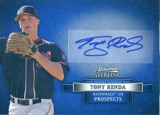 Sports / Autograph Signature Card / Washington Nationals/Topps 2012 ...