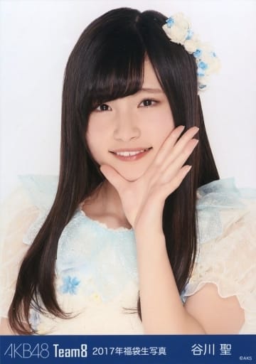 Official photo (AKB48, SKE48) / idol / AKB48 Hijiri Tanikawa / Bust up / 2017 AKB48 Team 8 ...