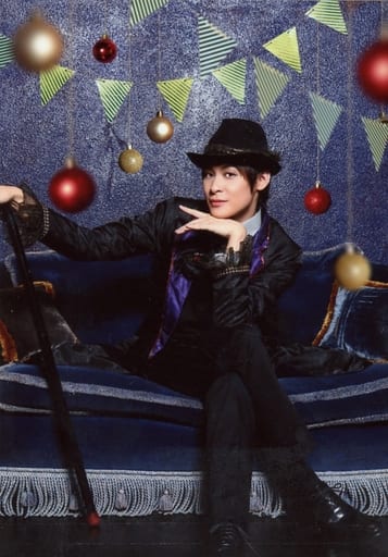 Official photo (male) / actor Yuki Fujiwara (Zs) / Body, Costume Black ...