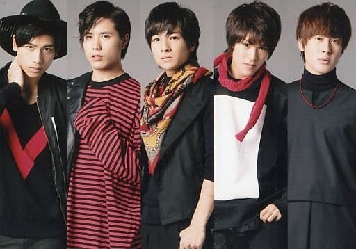 Official photo (Male) / idol / Boys and Men Boys and Men / Group (5 ...