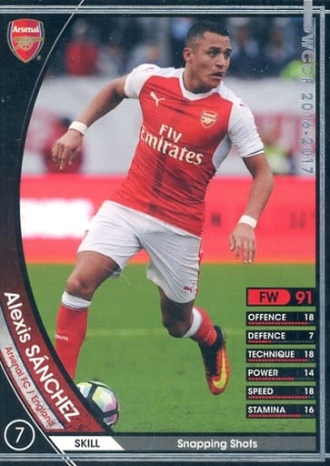 WCCF/FW / Regular Card / 2016-2017 015 [regular card] : Alexis Sánchez | Toy Hobby | Suruga-ya.com