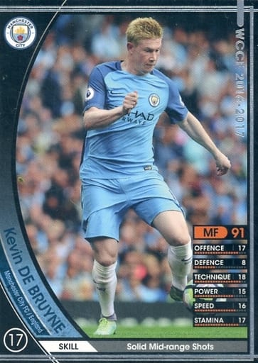 WCCF/MF / Regular Card / 2016-2017 056 [regular card] : Kevin De Bruyne | Toy Hobby | Suruga-ya.com