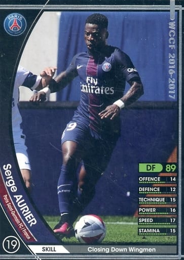 WCCF/DF / Regular Card / 2016-2017 082 [regular card] : Serge Aurier | Toy Hobby | Suruga-ya.com