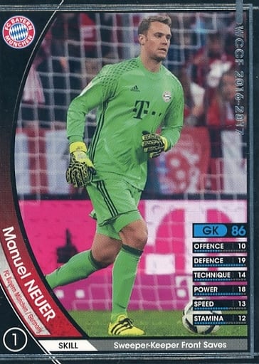 WCCF/GK / Regular Card / 2016-2017 113 [Regular Card] : Manuel Neuer ...