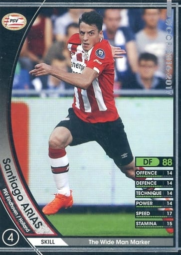 WCCF/DF / Regular Card / 2016-2017 162 [regular card] : Santiago Arias | Toy Hobby | Suruga-ya.com
